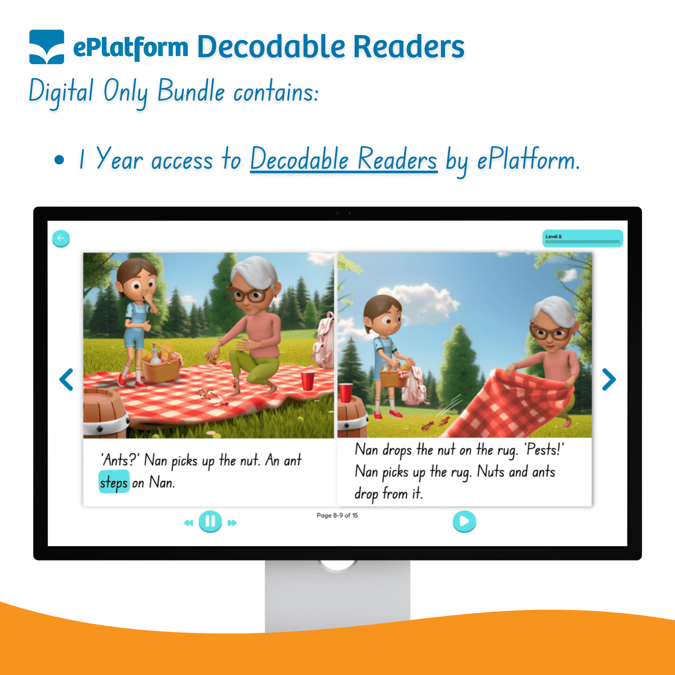 Digital Reading Bundle | Decodable Readers – SuperLit Readers by ...