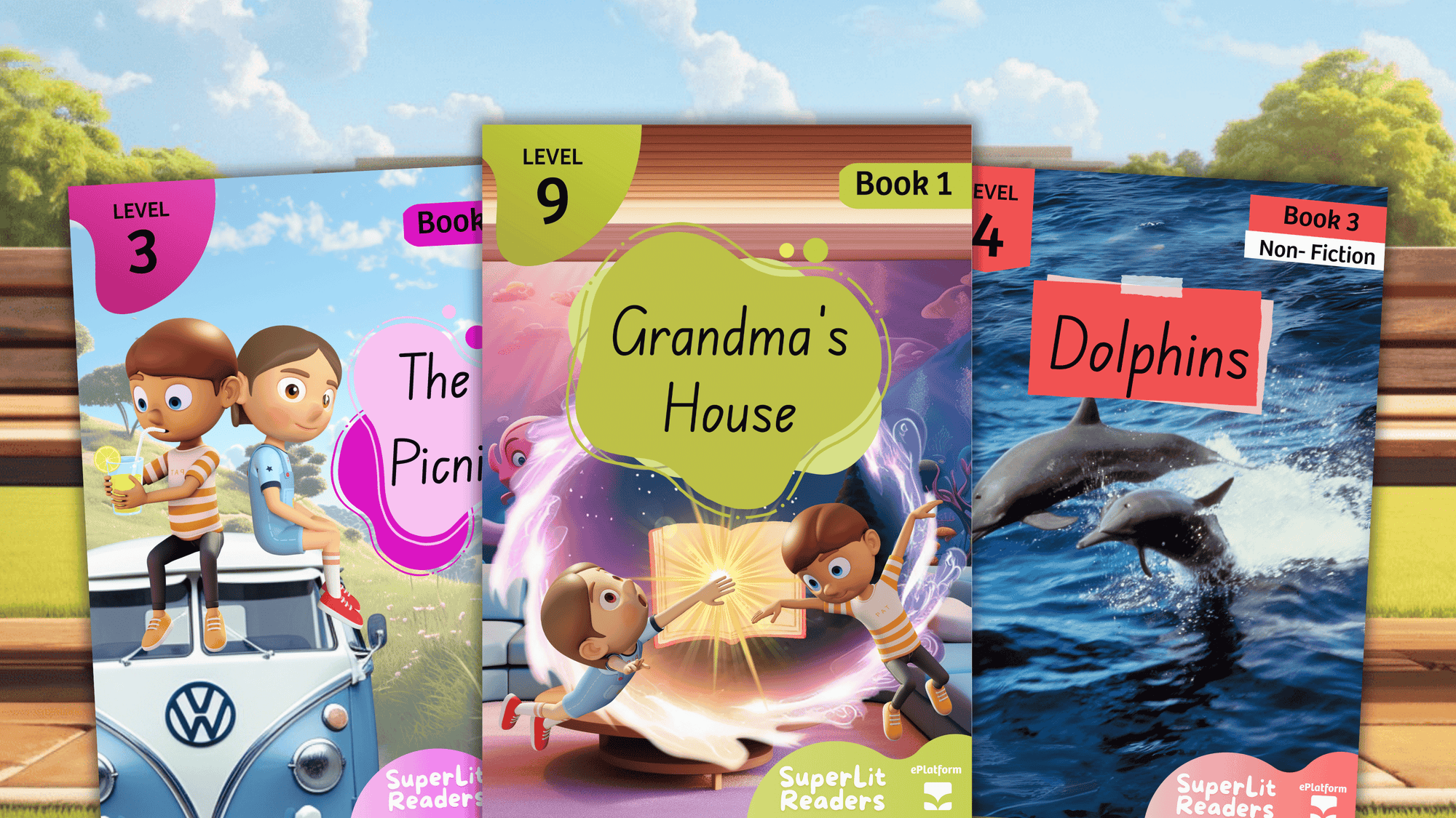 Phonics Decodable Readers for K-2 | SuperLit Readers by ePlatform