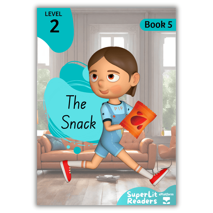 "The Snack" Fiction Level 2 (Book 5) | Decodable Readers | SuperLit ...