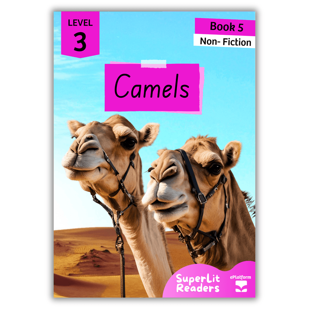 "Camels" Non-Fiction Level 3 (Book 5) | Decodable Readers – SuperLit ...