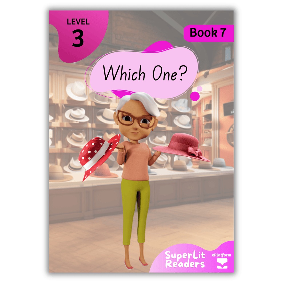 "Which One?" Fiction Level 3 (Book 7) | Decodable Readers – SuperLit ...