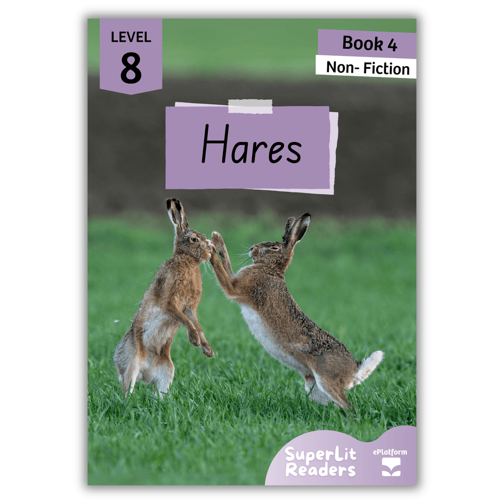 "Hares" Non-Fiction Level 8 (Book 4) | Decodable Readers | SuperLit ...
