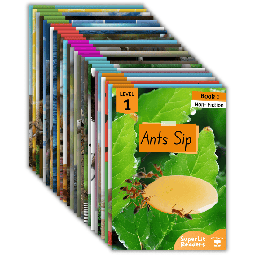 Non-Fiction Levels 1-5 Bundle | Decodable Readers – SuperLit Readers by ...