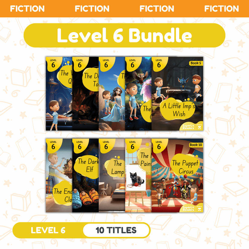 Level 6 Fiction Bundle | SuperLit Readers by ePlatform