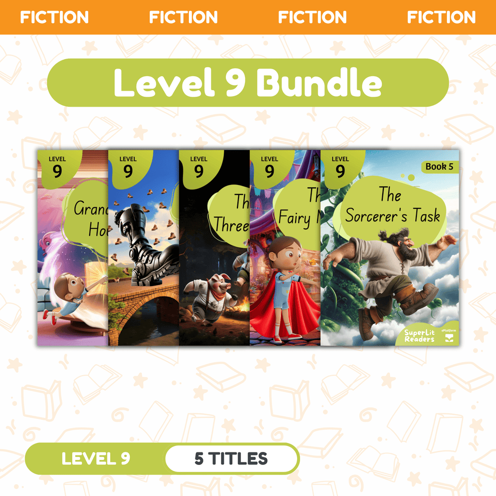 Level 9 Fiction Bundle | SuperLit Readers by ePlatform