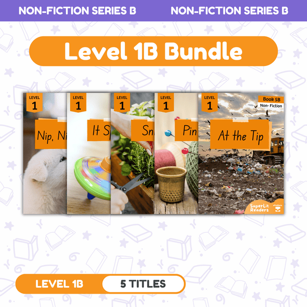 Non-Fiction Level 1B Bundle | SuperLit Readers by ePlatform