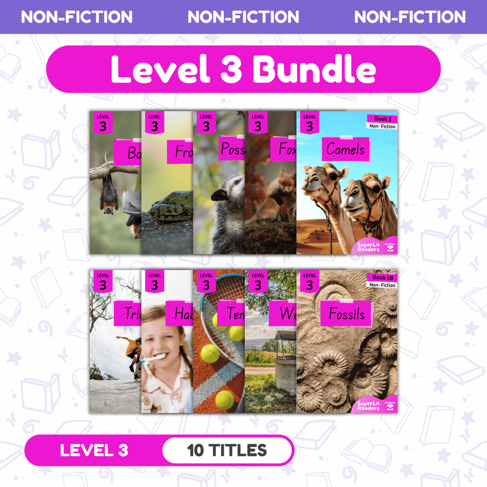 Level 3 Non-Fiction Bundle | SuperLit Readers by ePlatform