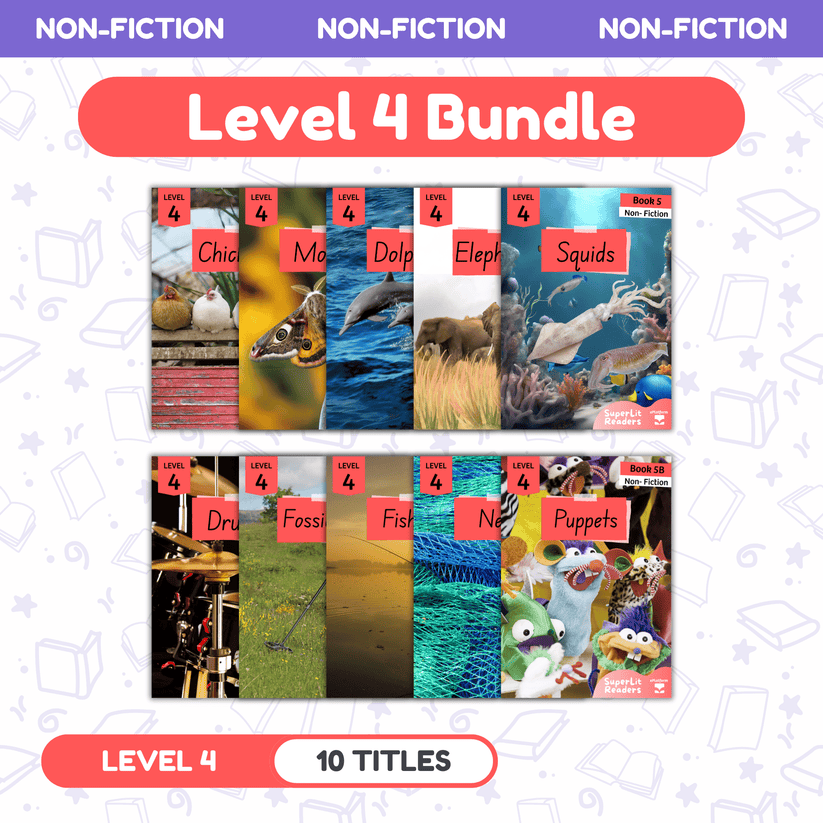 Level 4 Non-Fiction Bundle | SuperLit Readers by ePlatform