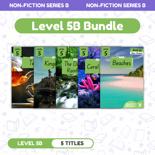 Non-Fiction Level 5B Bundle | SuperLit Readers by ePlatform