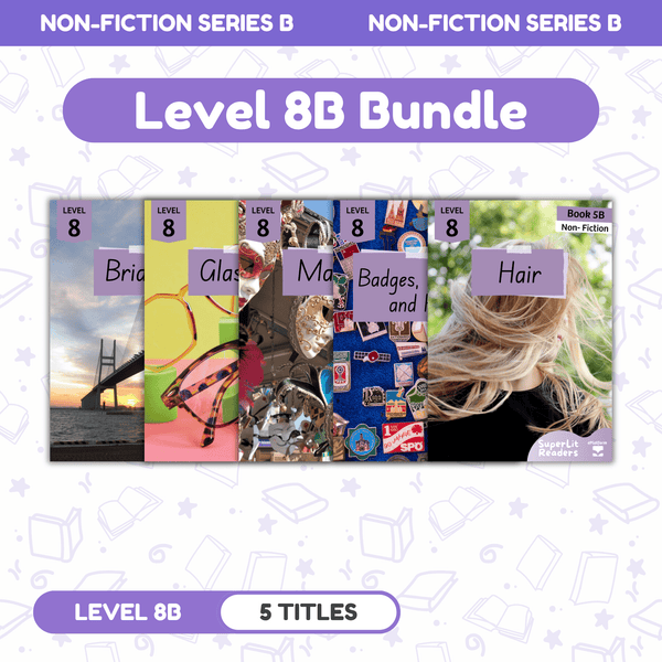 Non-Fiction Level 8B Bundle | SuperLit Readers by ePlatform